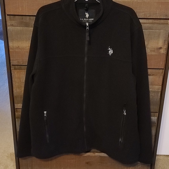 U.S. Polo Assn. | Jackets & Coats | Us Polo Assoc Fleece Zipper Jacket ...